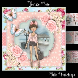 Teenage Selfie Card Front Kit - CUP851666_1483 | Craftsuprint