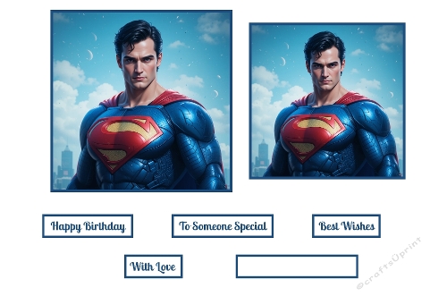 Superman Toppers - CUP1379122_45928 | Craftsuprint