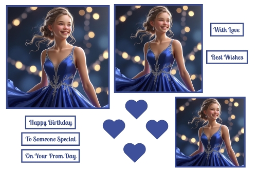 Prom Day Toppers. - CUP1385116_45928 | Craftsuprint
