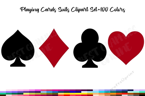 Playing cards suits, Hearts, Spades, Clubs, Diamonds, Poker Cards ...