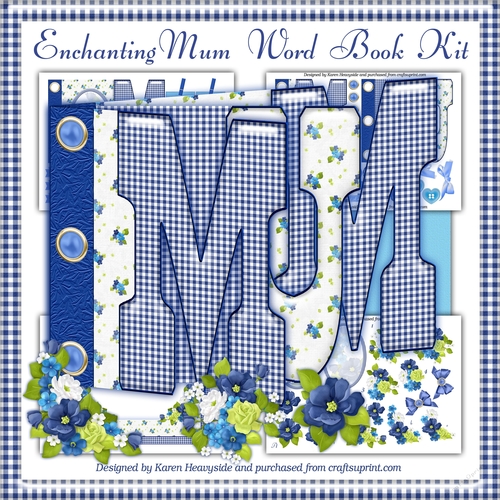 Enchantedmum Word Book Kit - CUP1144919_45357 | Craftsuprint