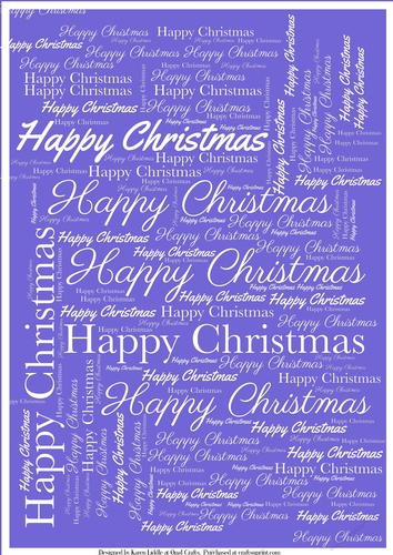 Happy Christmas Word Backing Paper on Coloured Background - CUP1328801 ...