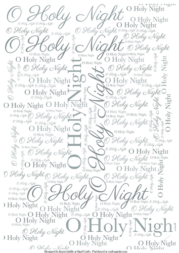 O Holy Night Word Backing Paper - CUP1331534_14757 | Craftsuprint