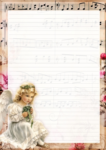 KPD23-Stationary-Christmas Angels 4 - CUP1247507_76091 | Craftsuprint