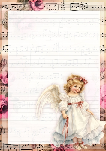 KPD23-Stationary-Christmas Angels 7 - CUP1247576_76091 | Craftsuprint