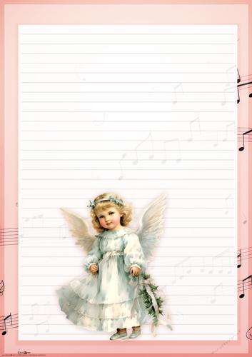 KPD23-Stationary-Christmas Angels 9 - CUP1248318_76091 | Craftsuprint