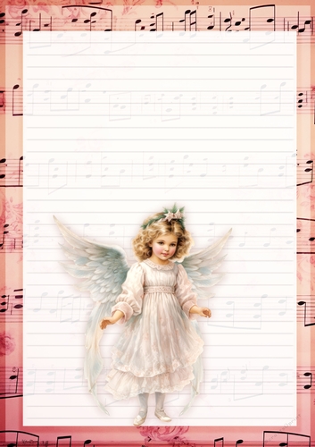 KPD23-Stationary-Christmas Angels 10 - CUP1248319_76091 | Craftsuprint