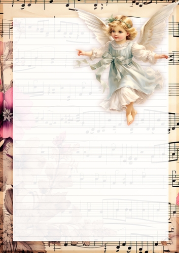 KPD23-Stationary-Christmas Angels 11 - CUP1248320_76091 | Craftsuprint