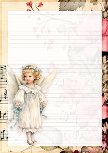 KPD23-Stationary-Christmas Angels 14 - CUP1248323_76091 | Craftsuprint