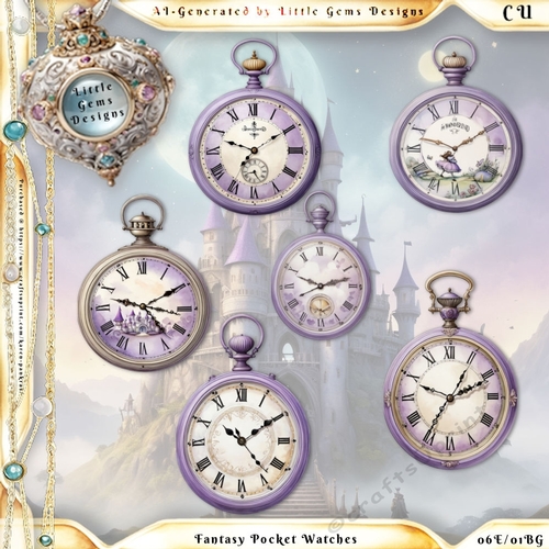 LGDcu24(AI)-Fantasy Pocket Watches - CUP1335513_76091 | Craftsuprint
