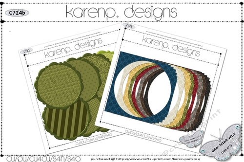 C724b-Color Splash Vol.1-BKit Gingham S - CUP970847_76091 | Craftsuprint