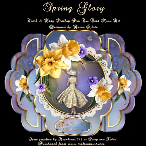 Spring Glory - Quick & Easy Pop-out Card Mini-Kit - CUP1105587_168 ...