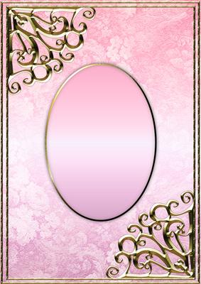 Textured Floral Card Front - Pink - CUP170684_168 | Craftsuprint