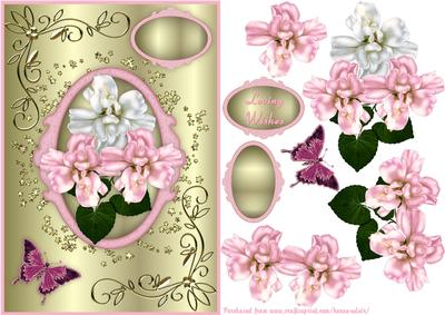 Fanciful Flowers Card Front with Step by Step - CUP207076_168 ...