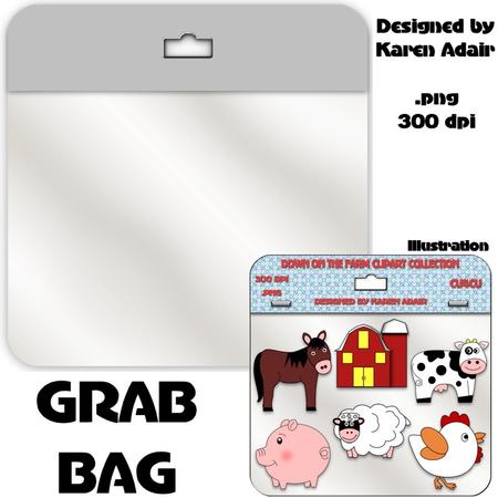 Grab Bag Template - CUP244386_168 | Craftsuprint