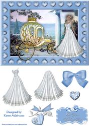 The Princess Bride A5 Card Front with Decoupage - Photo by Karen Nash