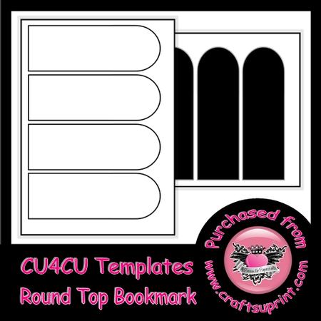 Cu4cu Round Top Bookmark Templates Designer Resource - CUP300031_796 ...