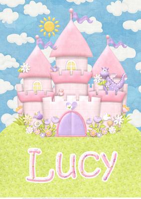 Lucy Fairytale Personalised Childrens Name Picture - CUP312348_796 ...