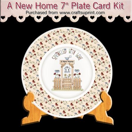A New Home 7 Plate Card With Envelope - CUP325780_796 | Craftsuprint