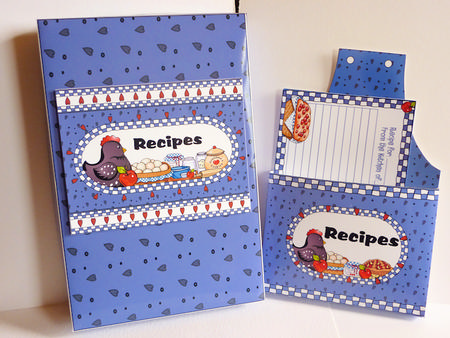 Recipe Folder Kit 2 - CUP130297_412 | Craftsuprint