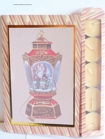 Santas Lantern Tea Light Candle Kit - CUP239523_412 | Craftsuprint