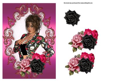 Punk Rose - CUP284239_412 | Craftsuprint