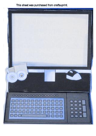 Computer Easel Kit 2 - CUP84050_412 | Craftsuprint