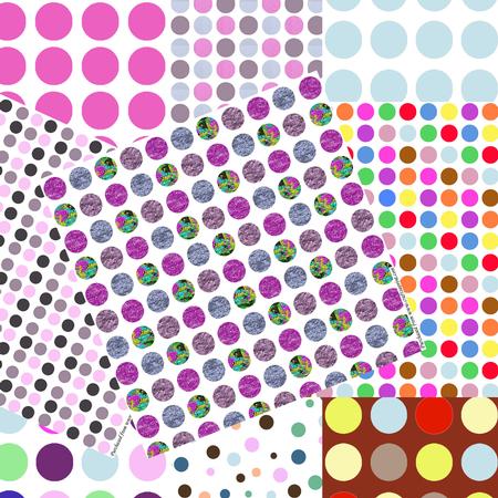 Spots and Spots Scrapbooking Paper Kit - CUP238159_1056 | Craftsuprint