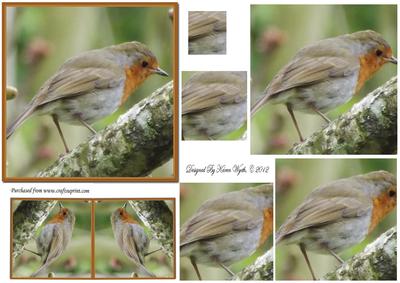 Little Robin Pyramid - CUP327208_1056 | Craftsuprint