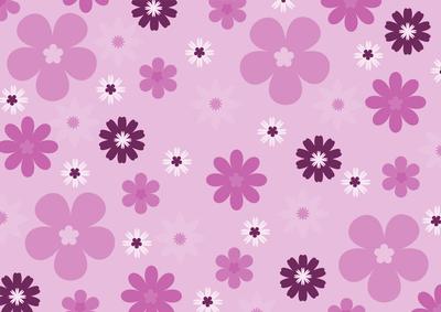 Pretty Pink Floral Paper - CUP350071_1056 | Craftsuprint