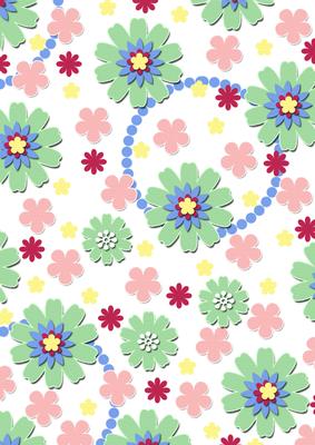 Pretty Floral Paper 1 - CUP401262_1056 | Craftsuprint