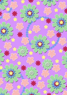 Pretty Floral Paper 5 - CUP401273_1056 | Craftsuprint