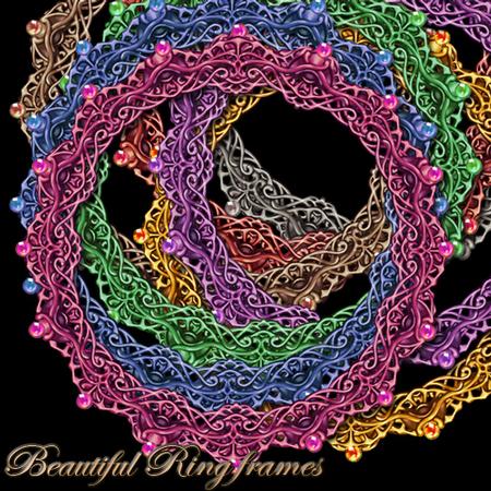 Beautiful Ring Frames - CUP411666_1056 | Craftsuprint