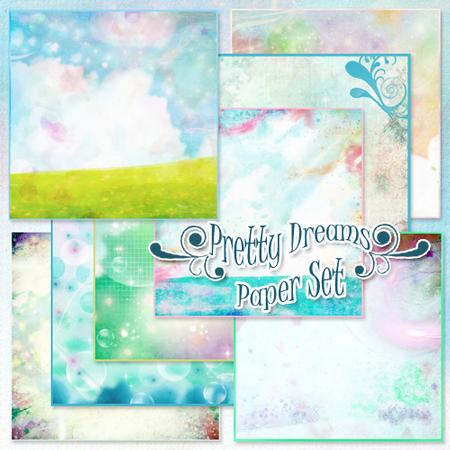 Pretty Dreams Paper Set - CUP427431_1056 | Craftsuprint
