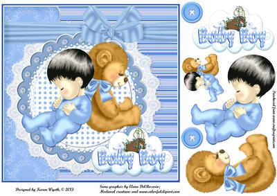 Baby Boy Topper - CUP430962_1056 | Craftsuprint
