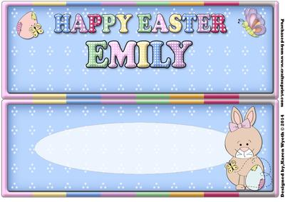Happy Easter Emily Insert - CUP513386_1056 | Craftsuprint