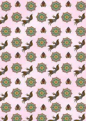 Pretty Indian Print Paper - CUP529707_1056 | Craftsuprint