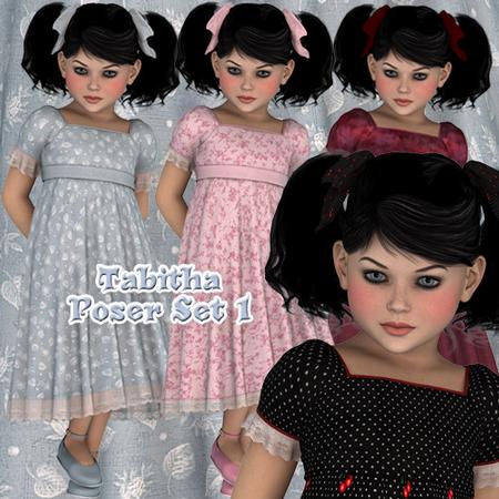 Tabitha Poser Set 1 - CUP577511_1056 | Craftsuprint