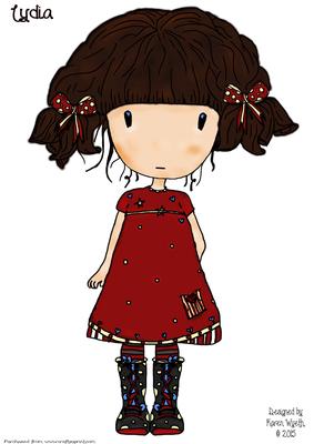 Lydia Cute'n Colour - CUP592551_1056 | Craftsuprint