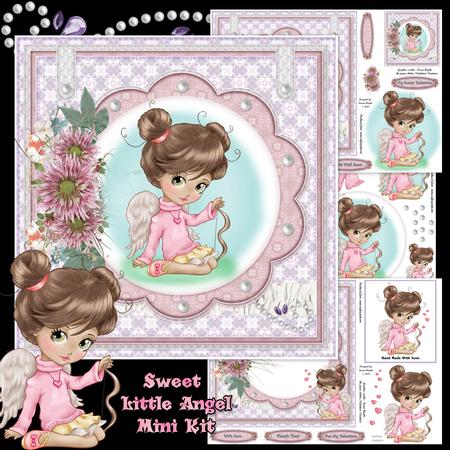 Sweet Little Angel Mini Kit - CUP658382_1056 | Craftsuprint