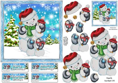 Snowfriends Topper - CUP658560_1056 | Craftsuprint