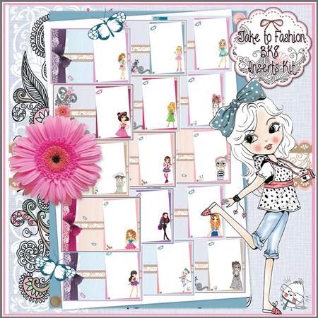 Take to Fashion Bk8 Inserts Kit - CUP679859_1056 | Craftsuprint