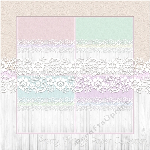Pretty Vintage Paper Collection - CUP872021_1056 | Craftsuprint
