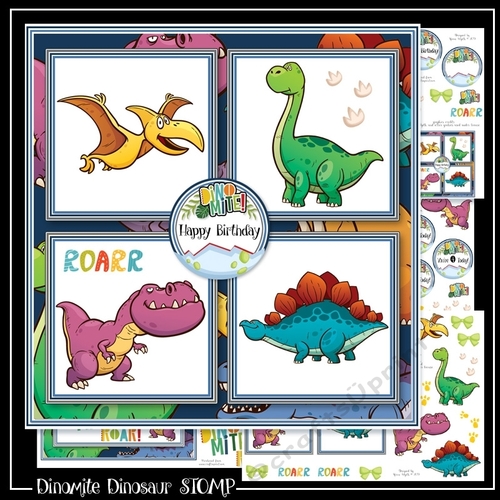 Dinomite Dinosaur STOMP - CUP964513_1056 | Craftsuprint
