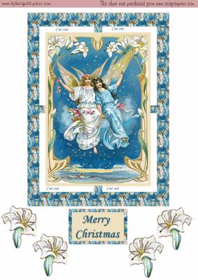 Christmas Angel Slider - CUP19929_131 | Craftsuprint