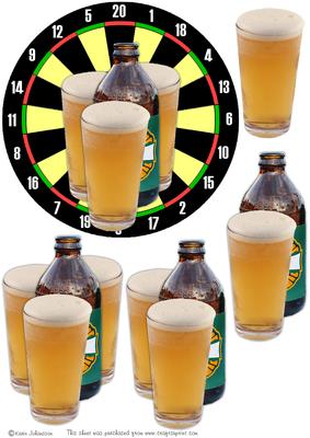 Bullseye Beer - CUP319244_131 | Craftsuprint