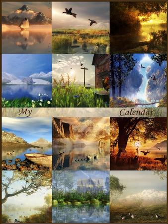 My Calendar - Nature & Birds - CUP341145_131 | Craftsuprint