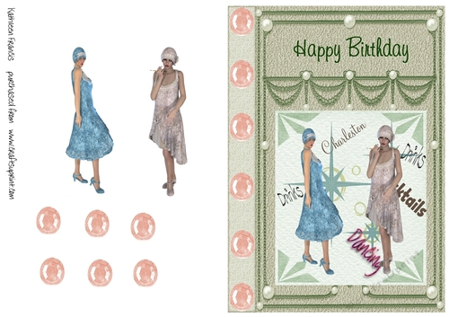 Flapper Girls - CUP762101_3369 | Craftsuprint