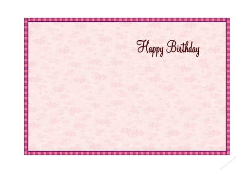 Birthday Insert - CUP795809_3369 | Craftsuprint