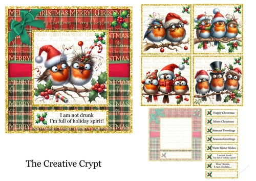 Cartoon Robins - CUP1323679_20094 | Craftsuprint